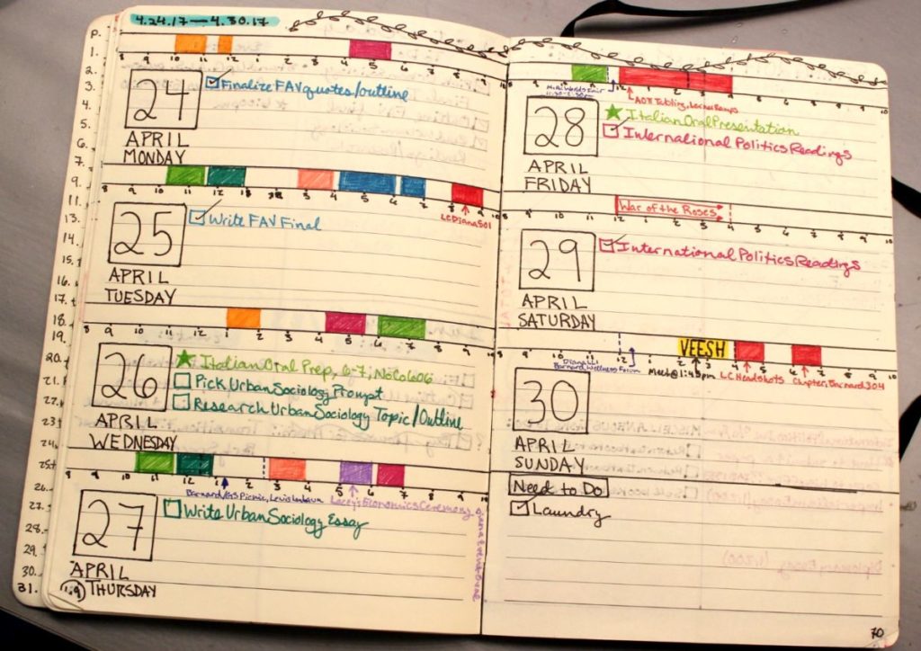 How I Use My Daily Planner & Bullet Journal