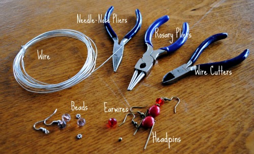 DIY Gift Idea How To Make Beaded Drop Earrings College Fashion