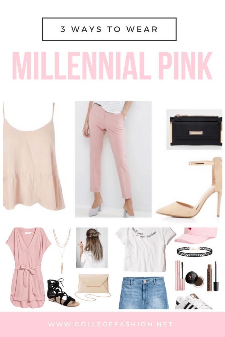 Millennial Pink Fashion - 3 Ways to Wear Millennial Pink Millennial Pink Fashion - 3 Ways to Wear Millennial Pink