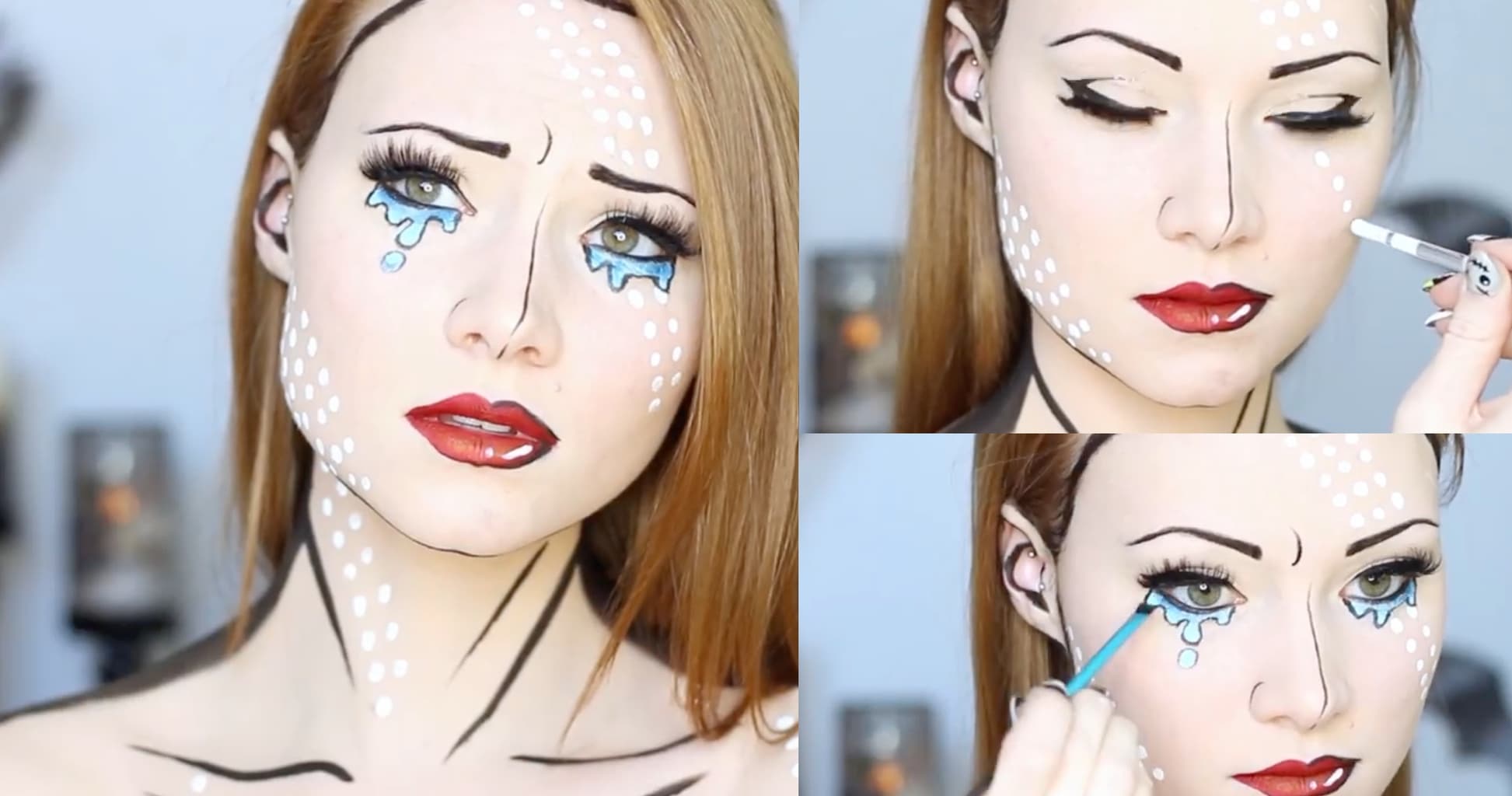 Easy Pop Art Makeup Tutorial | Saubhaya Makeup