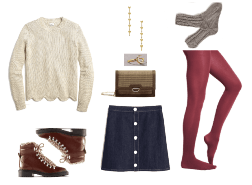 Colored Tights Outfits: How to Wear Them the Fashionable Way