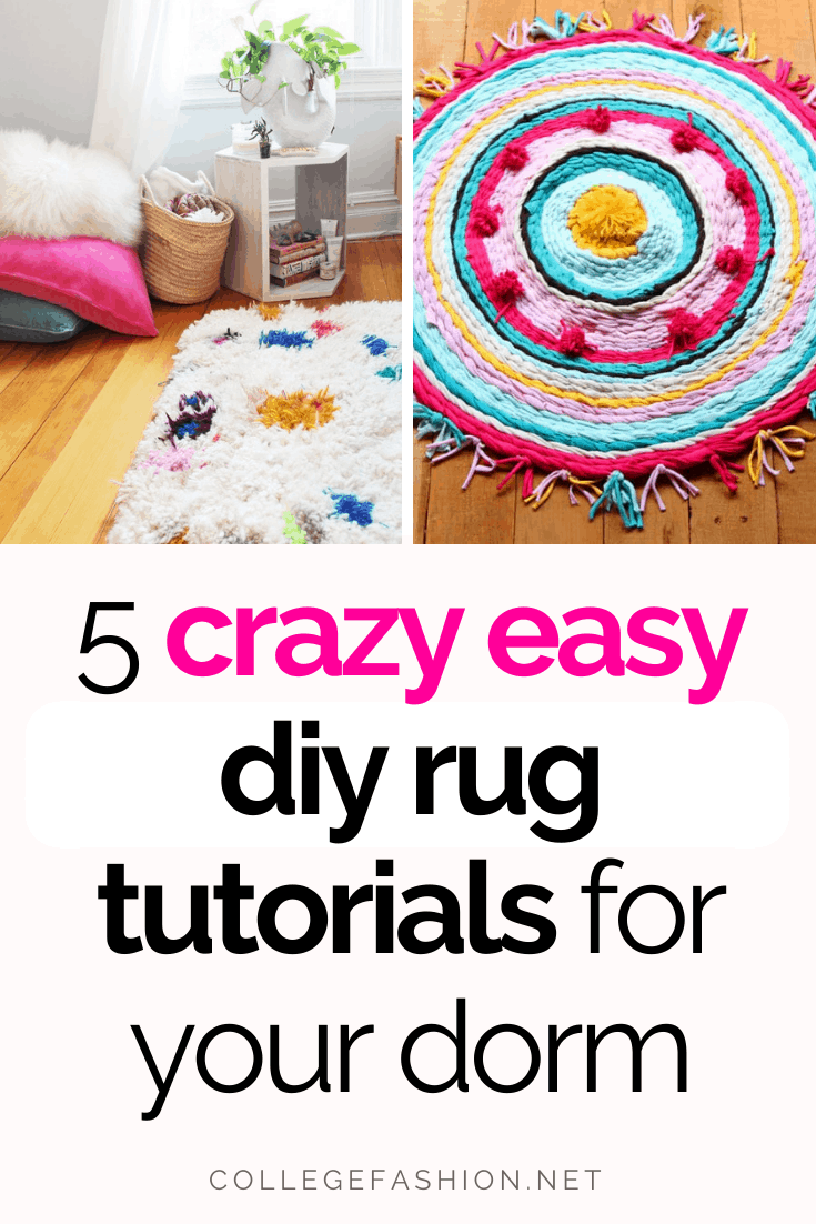 5 DIY Rug Tutorials for the Coziest Room Ever - College Fashion