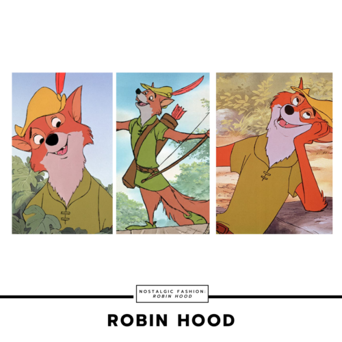 Nostalgic Fashion: Outfits Inspired by Disney's Robin Hood - College ...