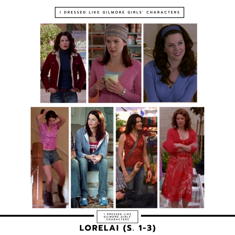 How to Dressed Like Gilmore Girls Characters for a Week
