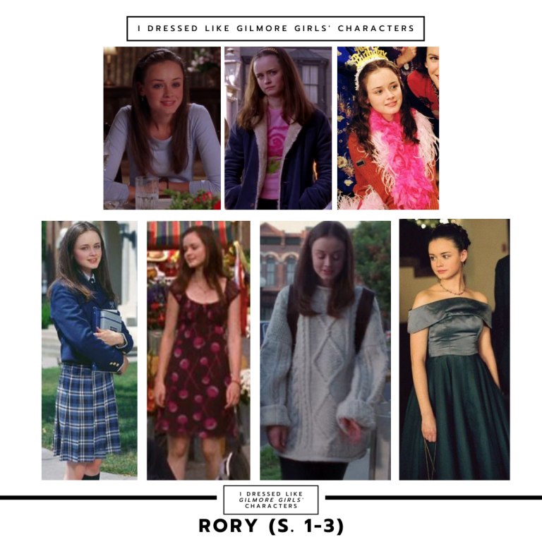 How to Dressed Like Gilmore Girls Characters for a Week