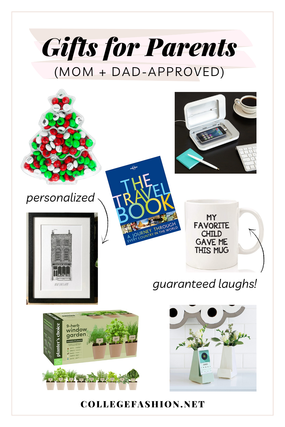 Gift Ideas for Parents: The 22 Most Popular Gifts 2020 - College Fashion