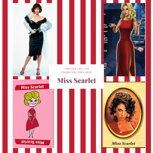 Clue Characters Costumes - Dressed For a Week & Here's How!