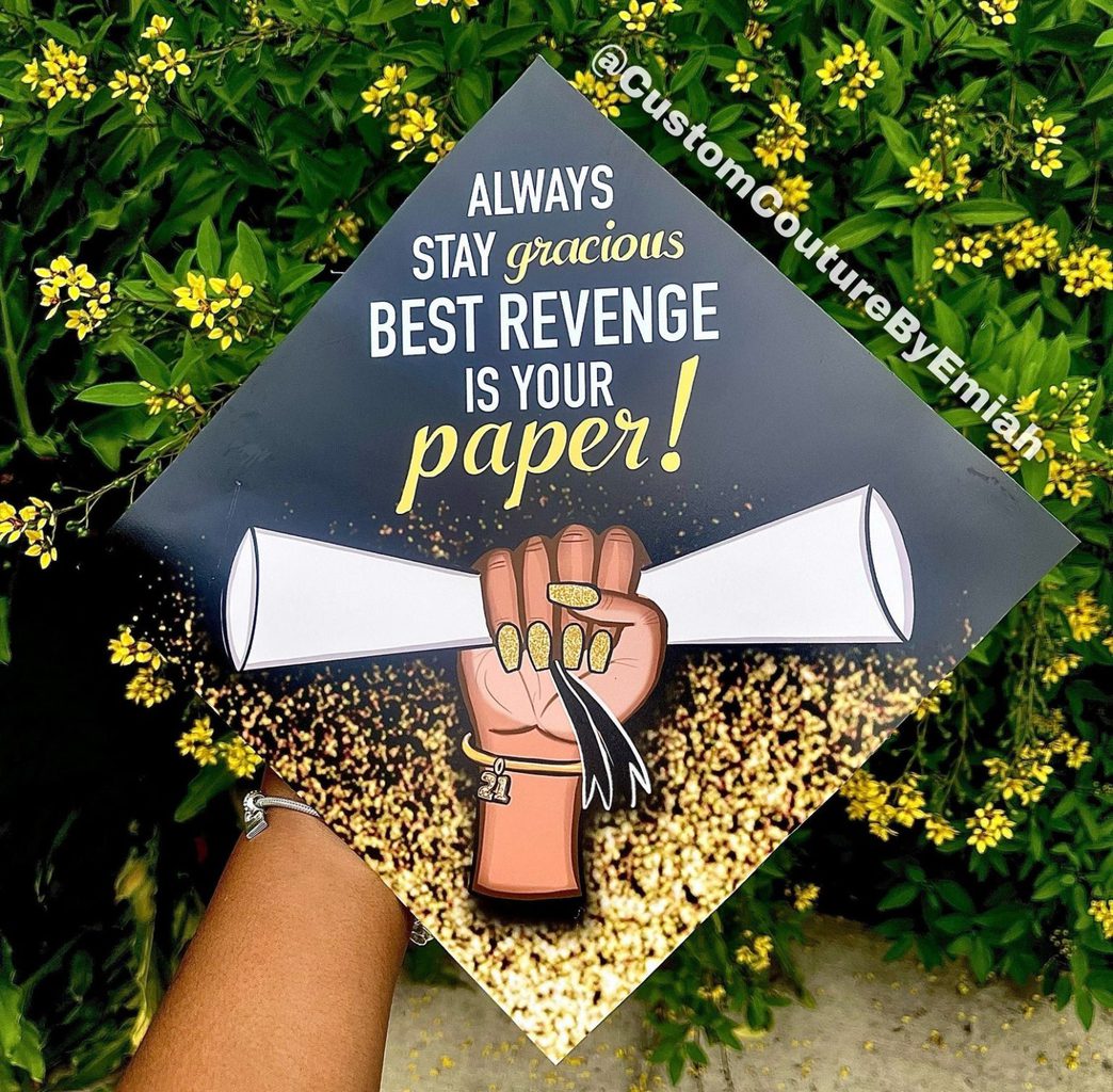50 Amazing Graduation Cap Ideas That Will Blow You Away - College Fashion