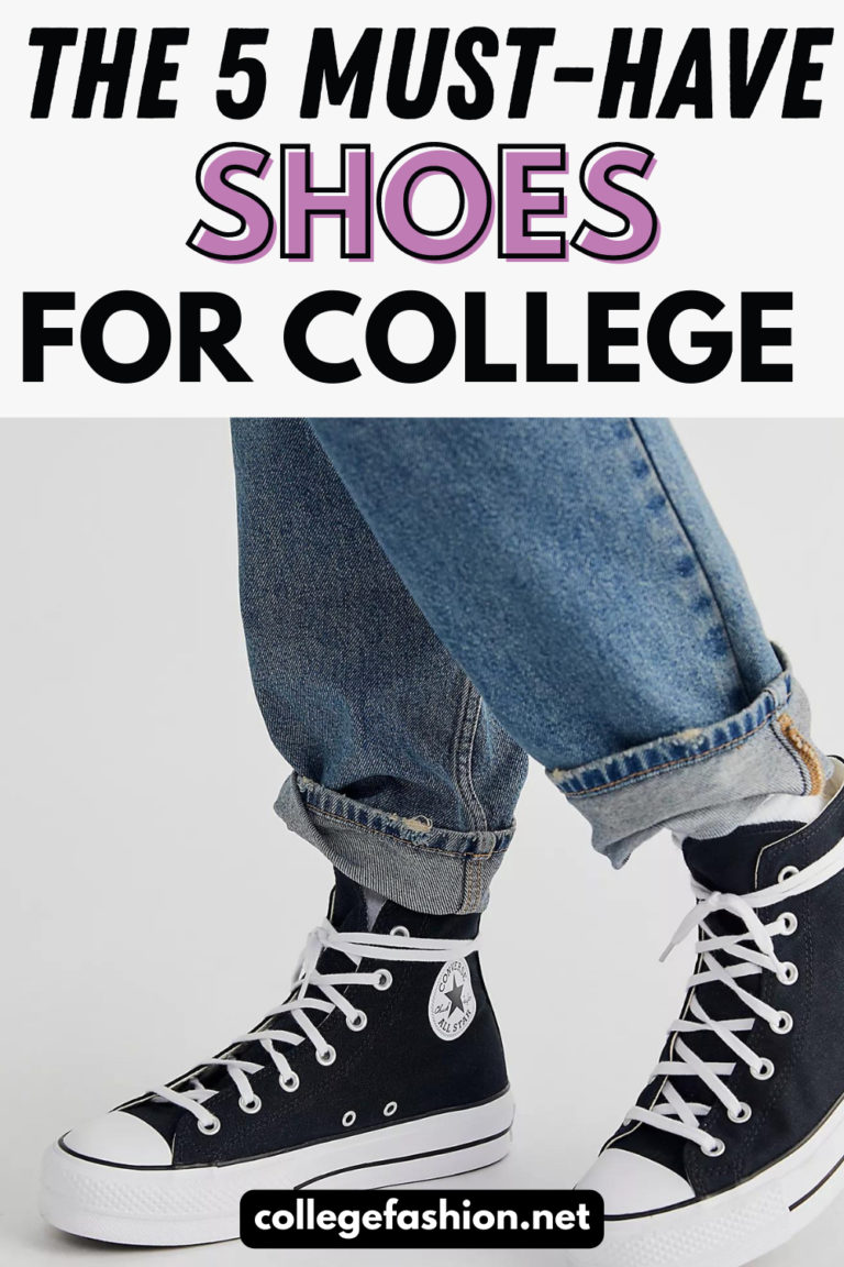 Shoes for College: The 5 Pairs Every College Woman Needs