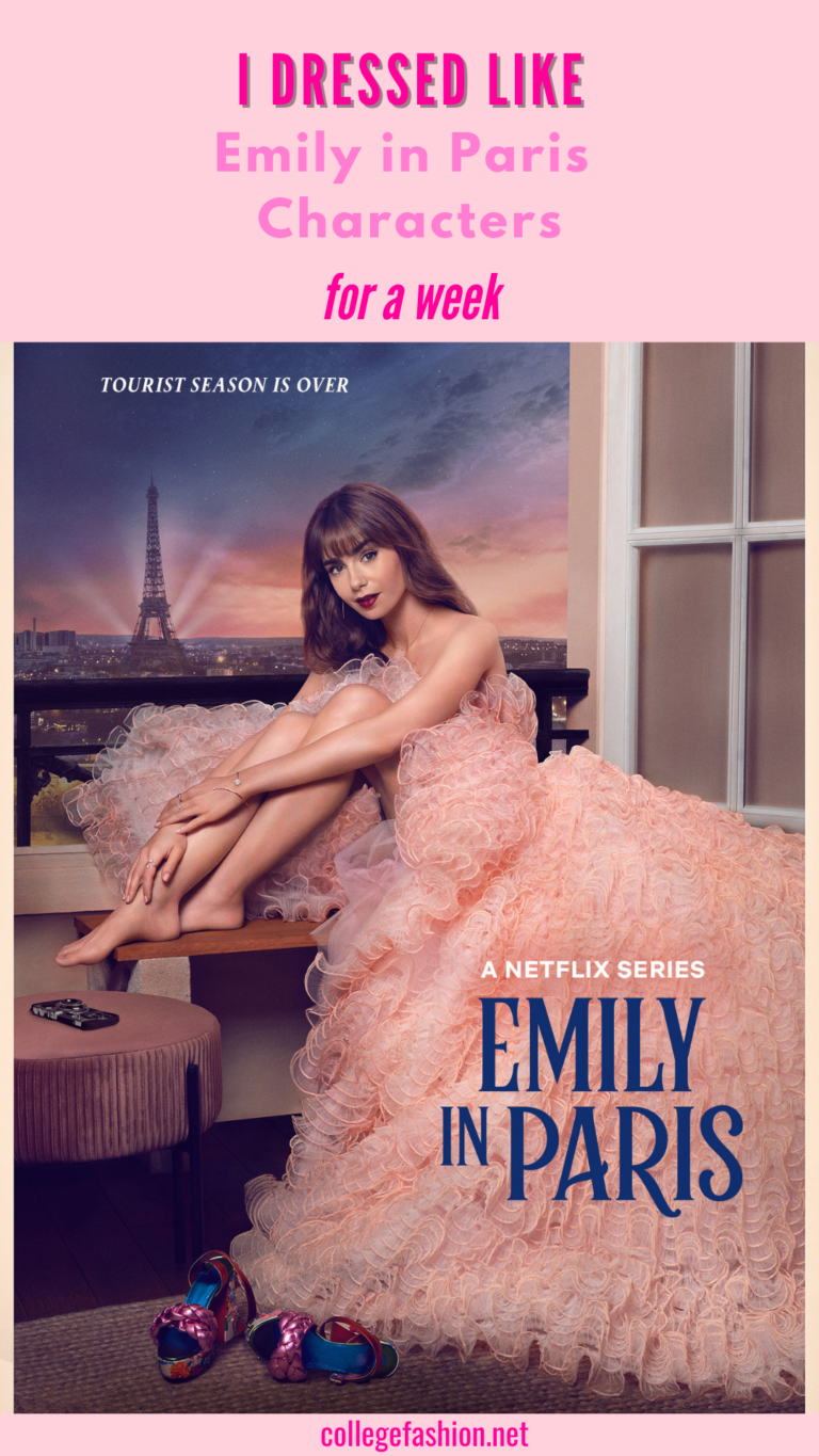 I Dressed like "Emily in Paris" Characters for a Week & Here's How It ...