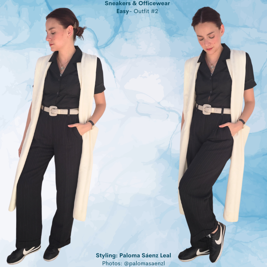 How to Wear Sneakers to Work: Outfits & Styling Tips