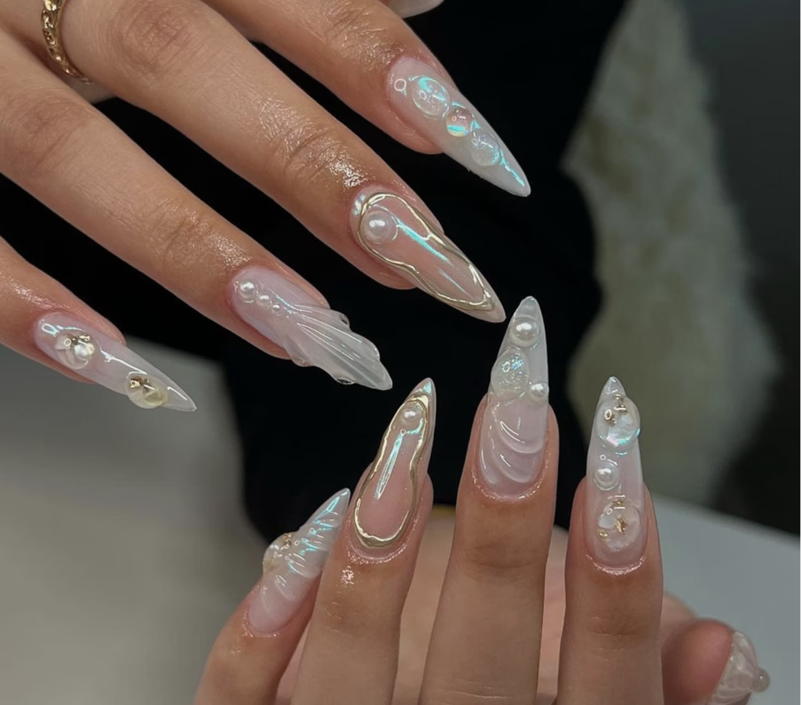 18 Pretty Pearl Nail Designs You'll Obsess Over - College Fashion