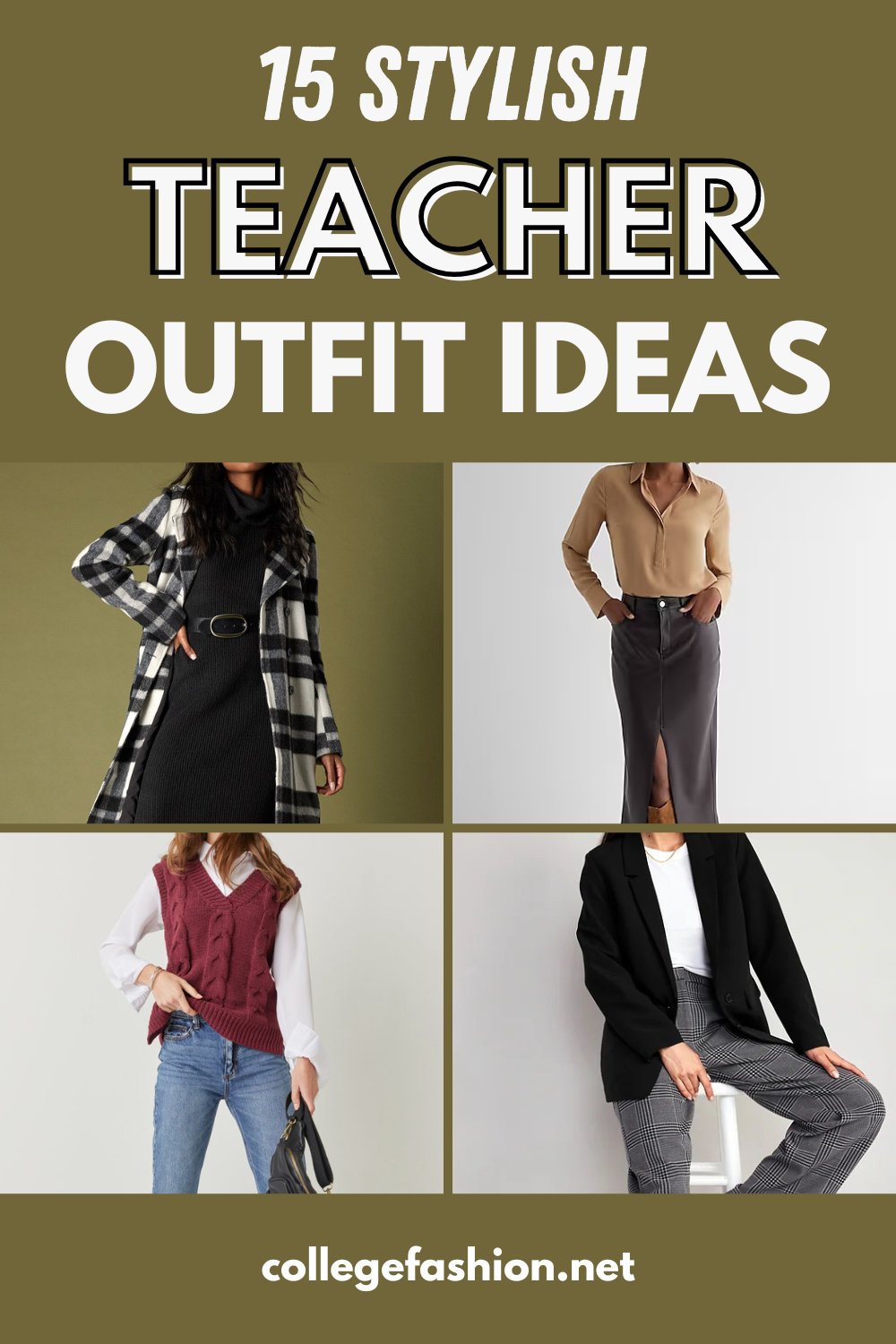 15 Stylish & Classroom-Ready Teacher Outfit Ideas