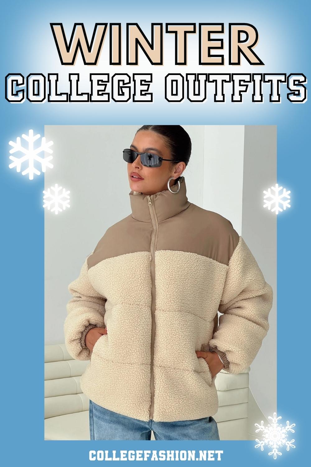 Cute Winter College Outfits (+ How to Create a Winter Capsule Wardrobe!)