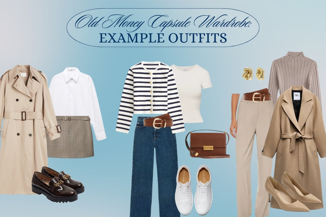 An Affordable 20-Piece Old Money Capsule Wardrobe - College Fashion