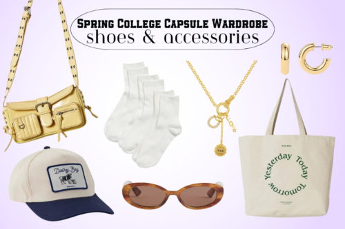The Perfect (Affordable!) Spring Capsule Wardrobe for College