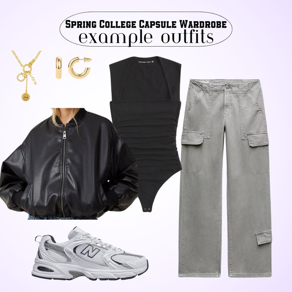 The Perfect (Affordable!) Spring Capsule Wardrobe for College