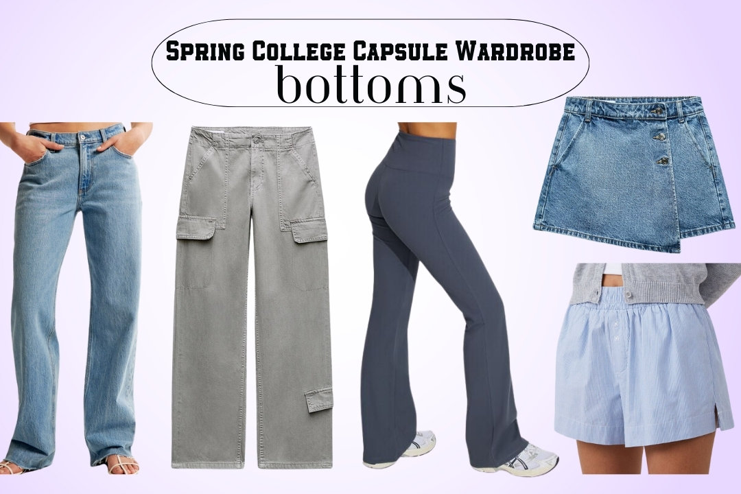 The Perfect (Affordable!) Spring Capsule Wardrobe for College