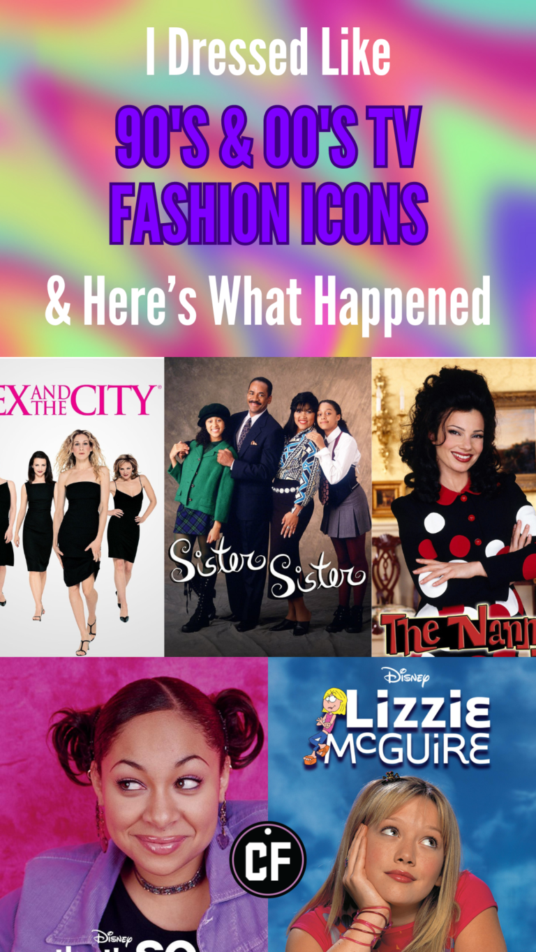 I Dressed like Iconic '90s and '00s TV Fashion Icons (& Here's What ...