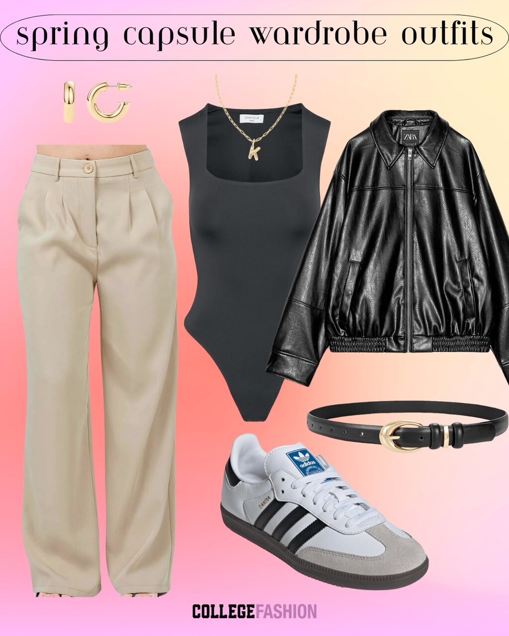 The Perfect (Affordable!) Spring Capsule Wardrobe for College