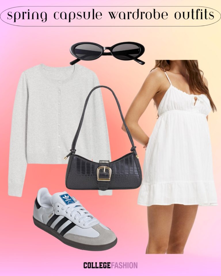 The Perfect (Affordable!) Spring Capsule Wardrobe for College