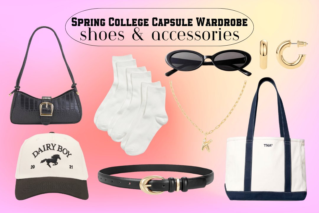 The Perfect (Affordable!) Spring Capsule Wardrobe for College