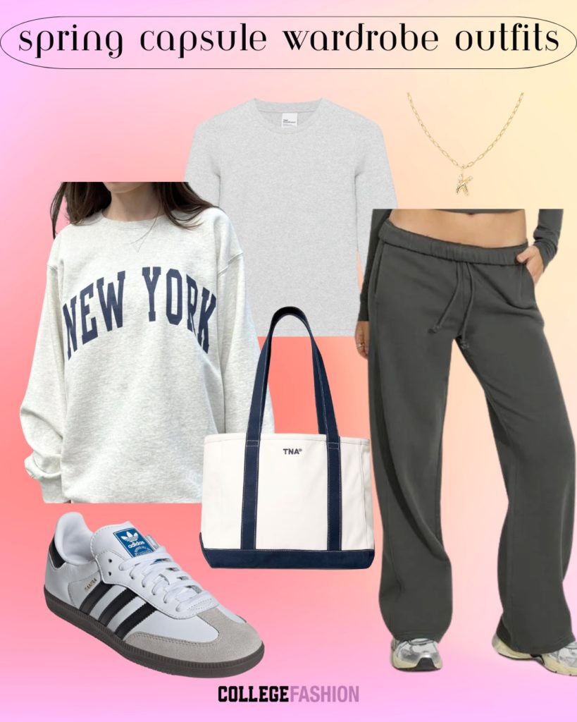 The Perfect (Affordable!) Spring Capsule Wardrobe for College